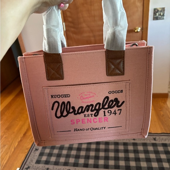 Wrangler | Bags | Wrangler Pink Crossbody Tote Bag | Poshmark